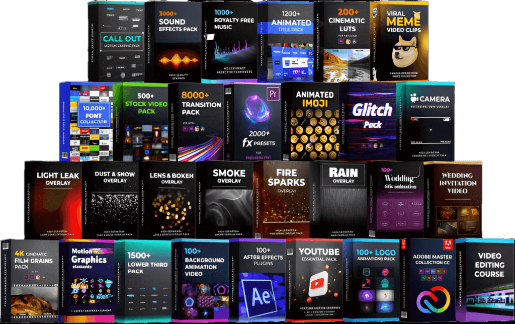 Mega Video Editing Bundle (Instant Lifetime Access Within 30 Seconds ...